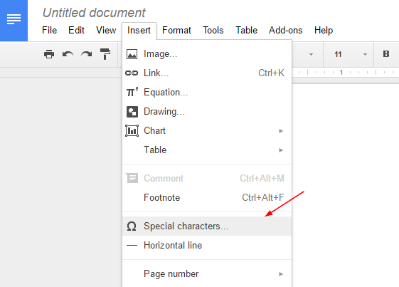 Google Docs Tip Insert A Special Character By Drawing It Edge Talk